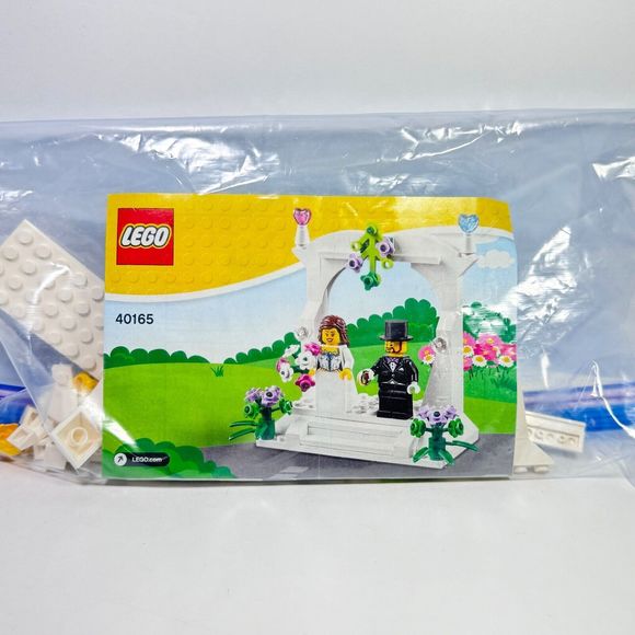 Lego | Accessories | Lego Wedding Cake Top Display Favor Set White ...